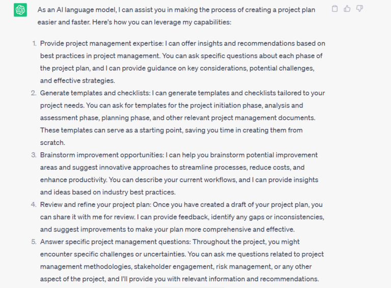Can we use ChatGPT for comprehensive medical device project management ...